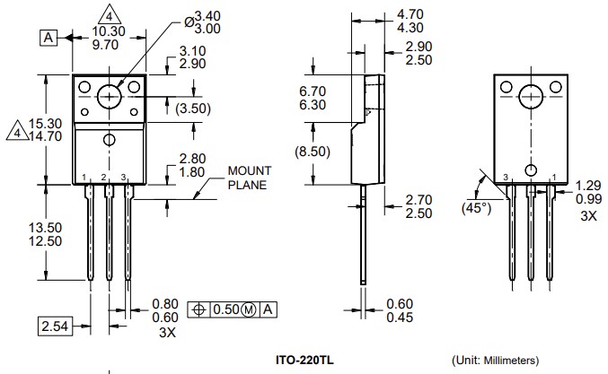 TSM600NA25CIT N-Channel Power MOSFET - Taiwan Semi | Mouser